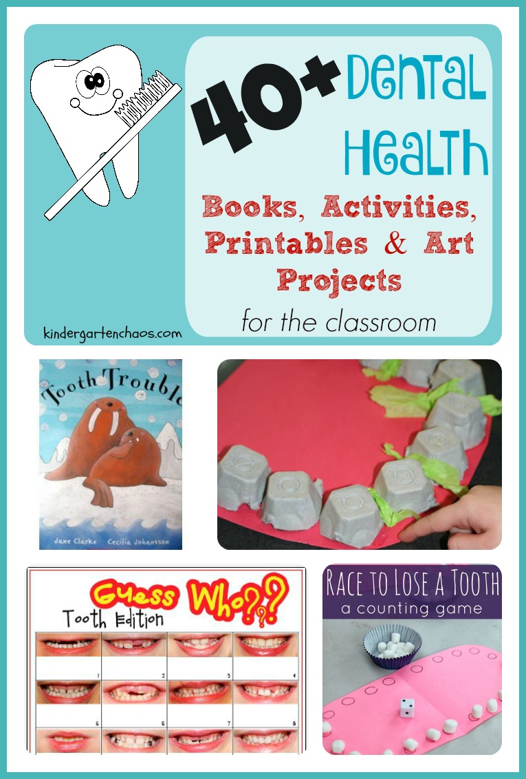 40+ Dental Health Books, Activities, Art Projects for the Classroom ...